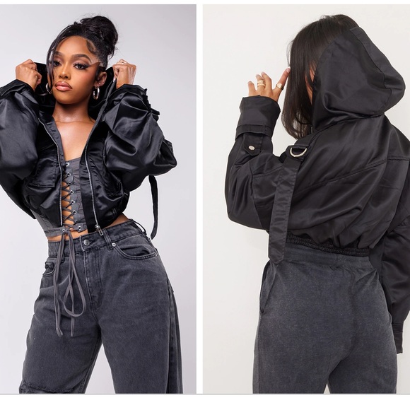 PrettyLittleThing | Jackets & Coats | Plt Bomber Jacket | Poshmark